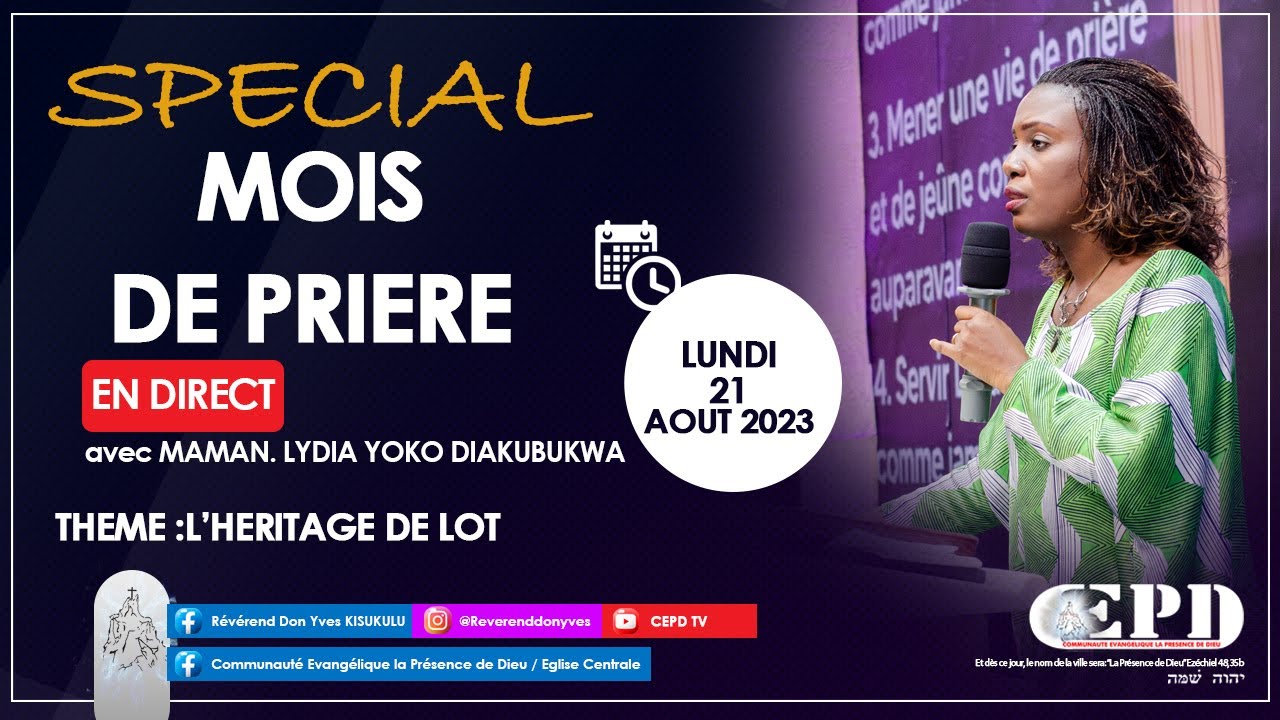 Maman Lydia YOKO DIAKUBUKWA - L'HERITAGE DE LOT - YouTube