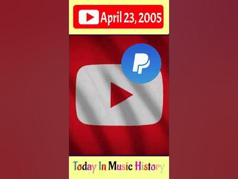 Today In Music History (YouTube 2005) #youtubeshorts #youtube #youtuber ...