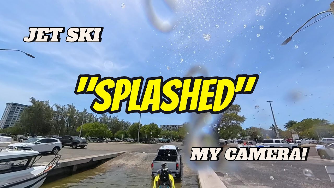 Boats, Jet Skis & a Surprise Splash at the Ramp! - YouTube