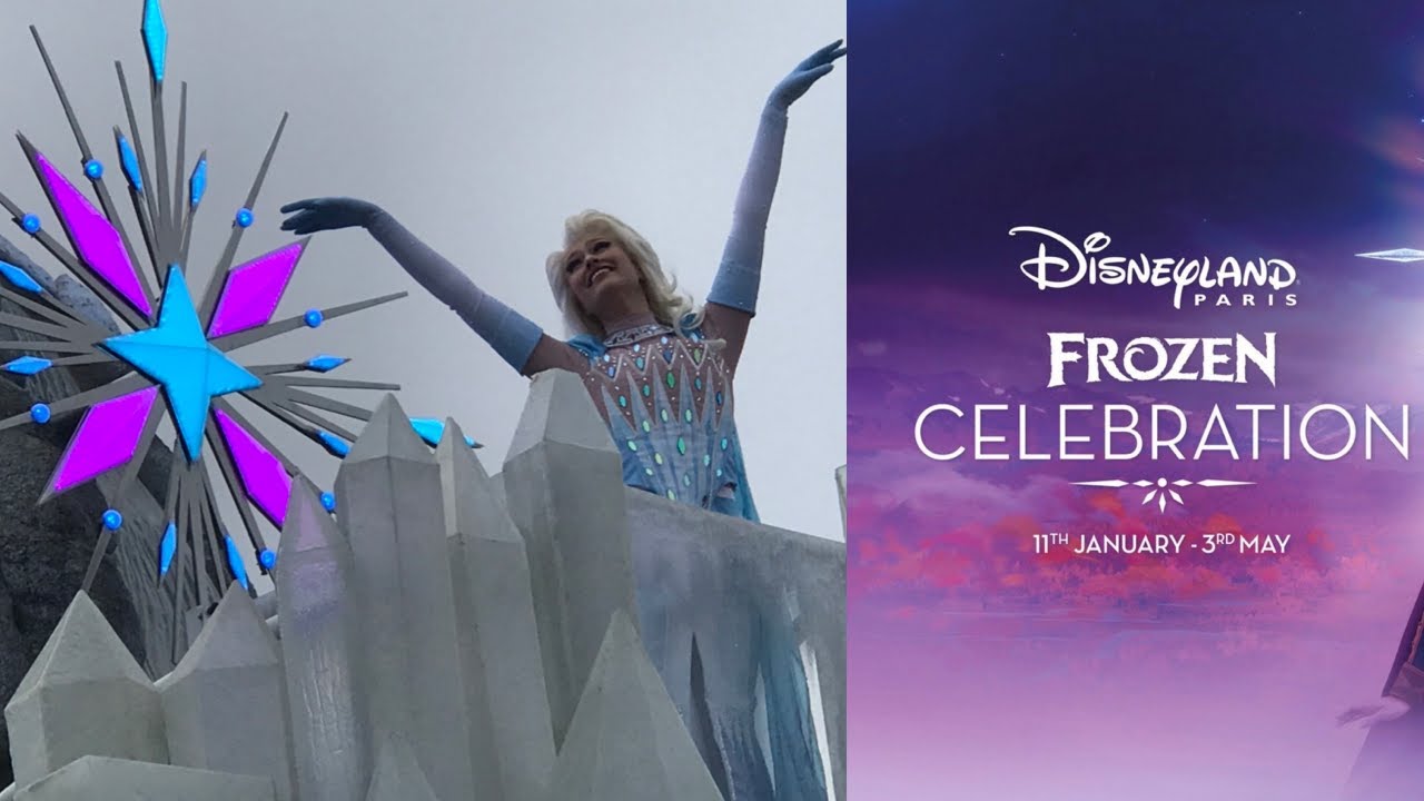 First day of the new Frozen Parade ‘Frozen 2: An Enchanted Journey’ DLP ...