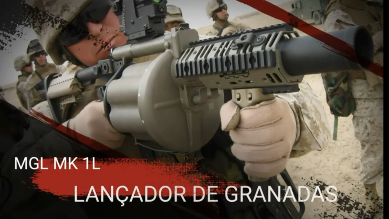 lançador de granada MGL MK 1L será que existe sua réplica em airsoft ...