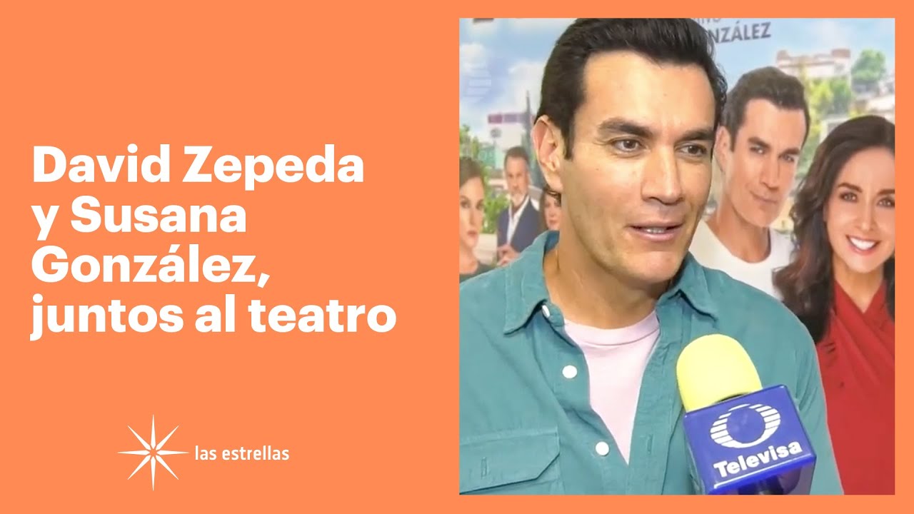 David Zepeda da un adelanto de la obra que realizará junto a Susana ...