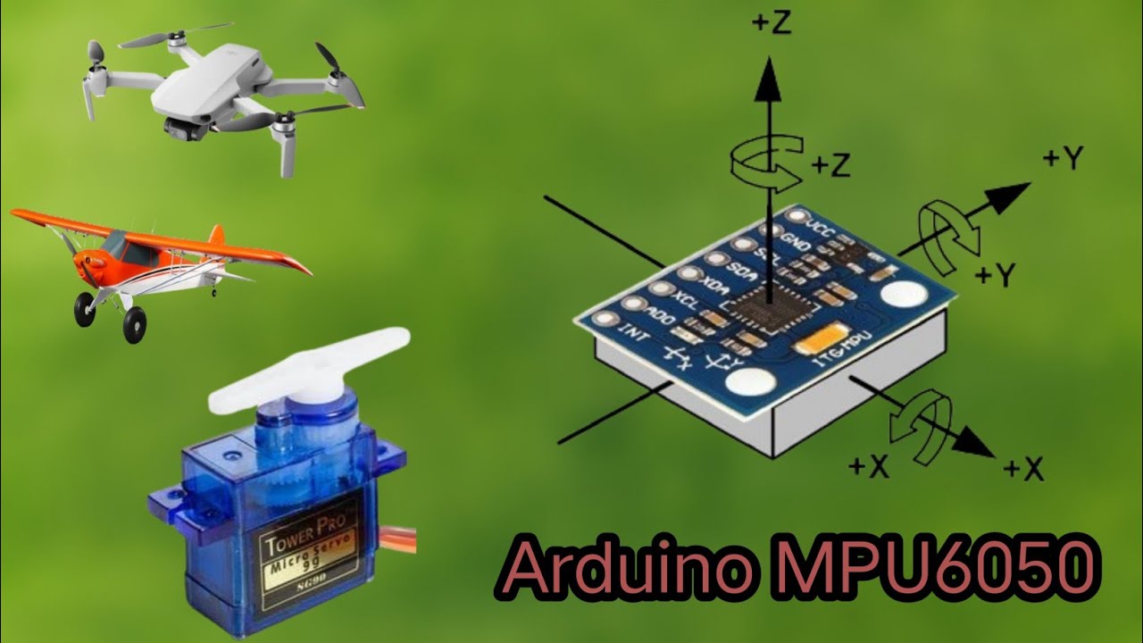 Arduino Mpu6050 Using Servo Motor Diy Idea Projects Very Simple Youtube