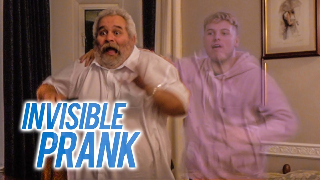 I TURNED MY BRO INVISIBLE PRANK - YouTube