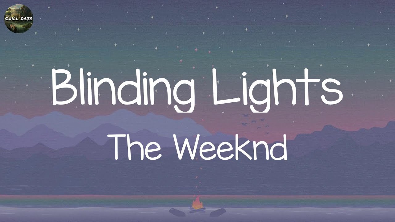 The Weeknd - Blinding Lights (Lyrics) golden hour - Jvke | Paris Paloma ...