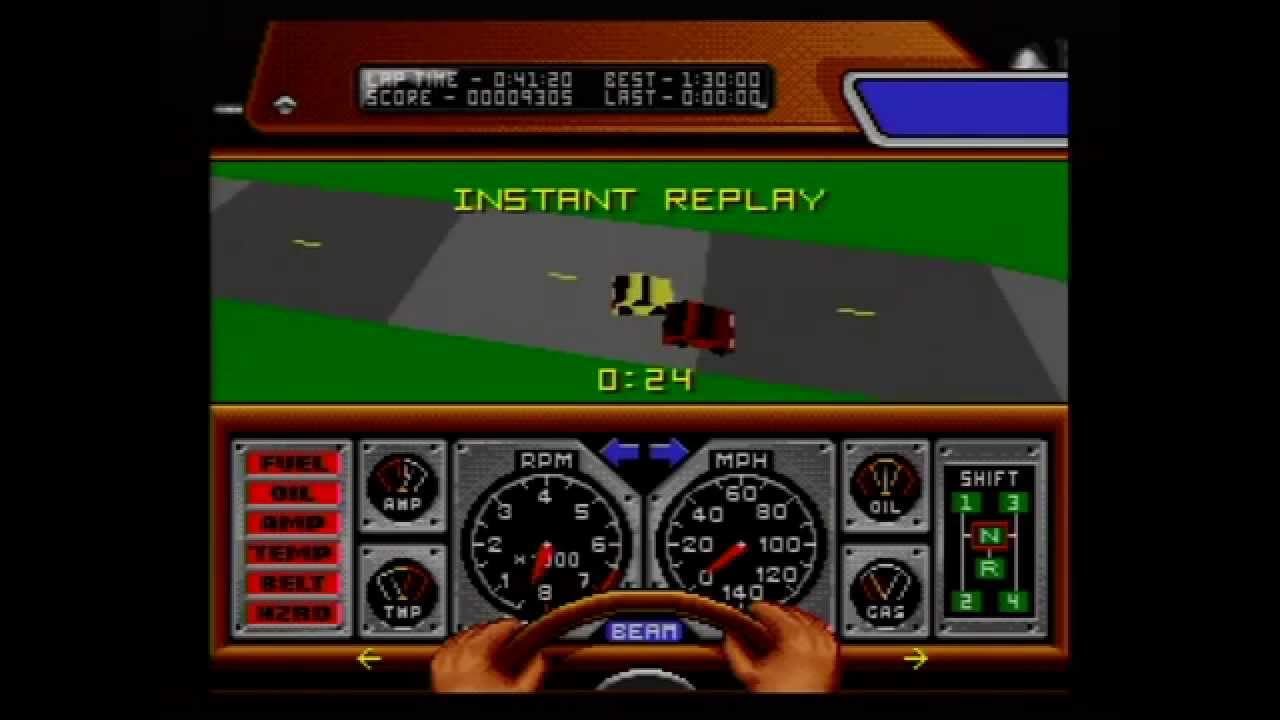 3D racing games trying to run on the Super Nintendo - YouTube