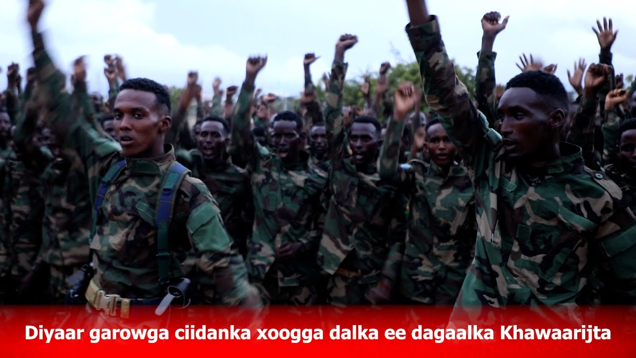 Diyaar garowga ciidanka xoogga dalka ee dagaalka Khawaarijta. - YouTube