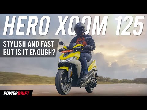 New Hero Xoom 125 | Better than the NTorq? | PowerDrift