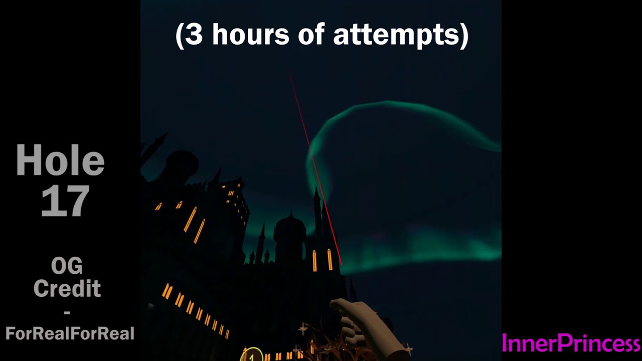 Walkabout Mini Golf VR - Gothic Hard All Holes In One (Almost!) - YouTube