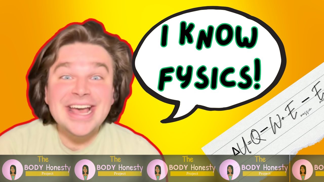 William knows Physics | Fat Acceptance TikTok Cringe - YouTube