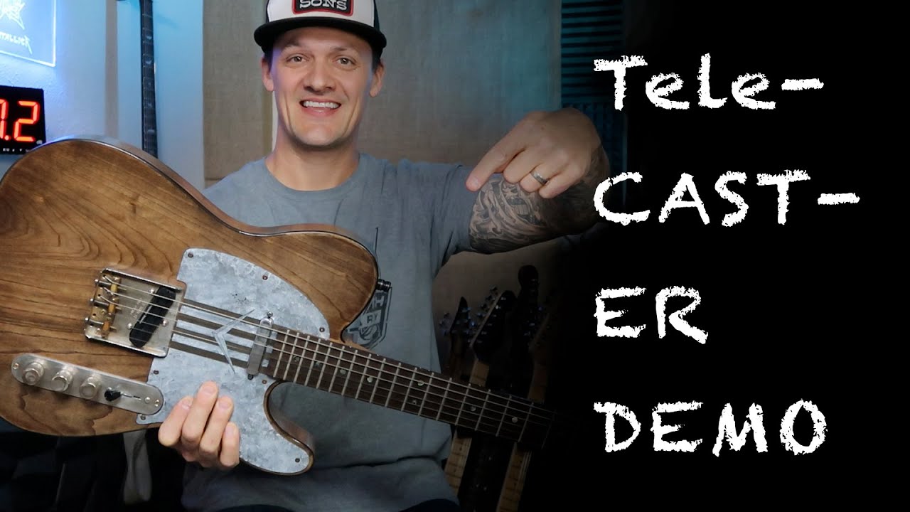 Tim Guitar Telecaster Guitar Review - YouTube