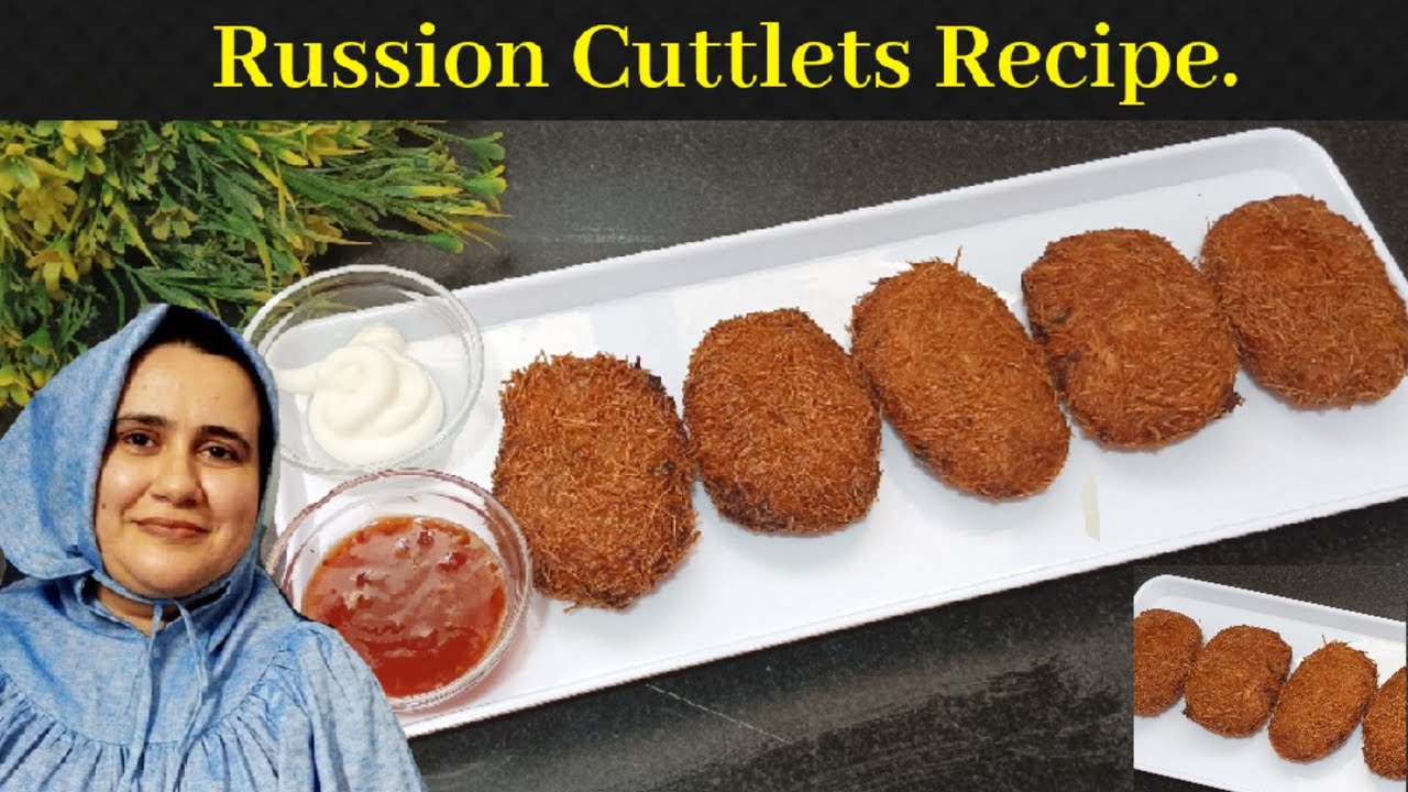 Russian Cutlets Recipe| White Sauce Cutlets Recipe| Veg cutlets ...