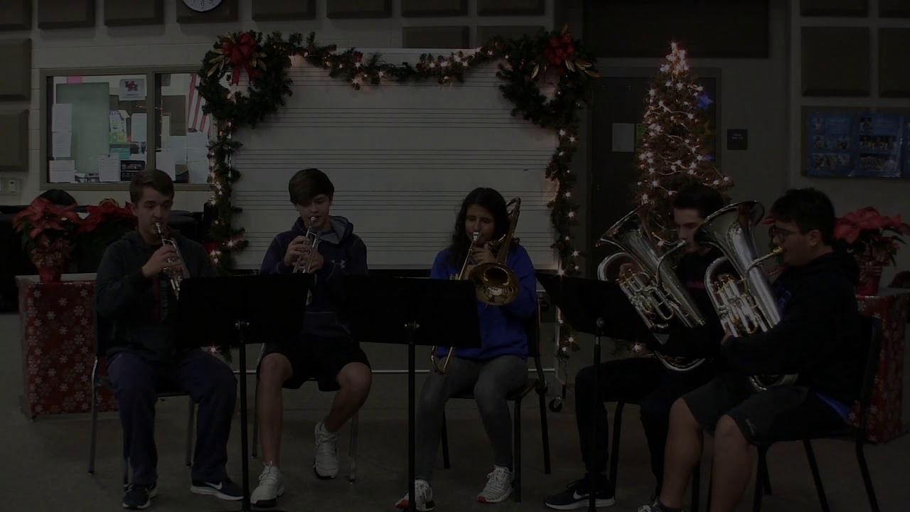 Klein Band Wind Ensemble Christmas Carols - YouTube