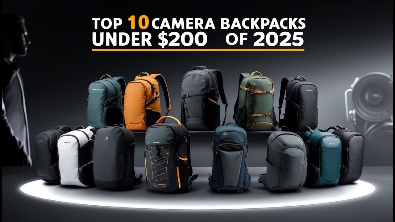 Top 10 Camera Backpacks Under $200 Of 2025 - YouTube
