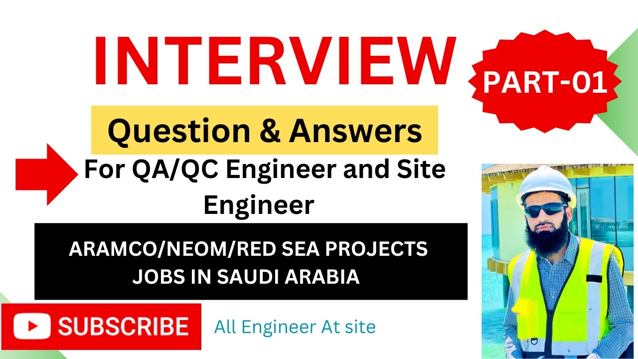 Interview Question and Answers for QA/QC Engineer & Site Engineer NEOM ...