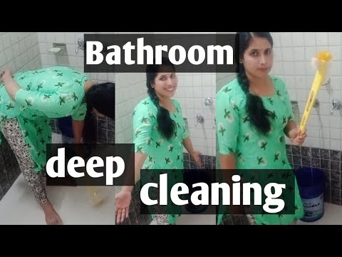 Bathroom Deep cleaning vlog malayalam/bathroom cleaning motivation/Lidya's kitchen 