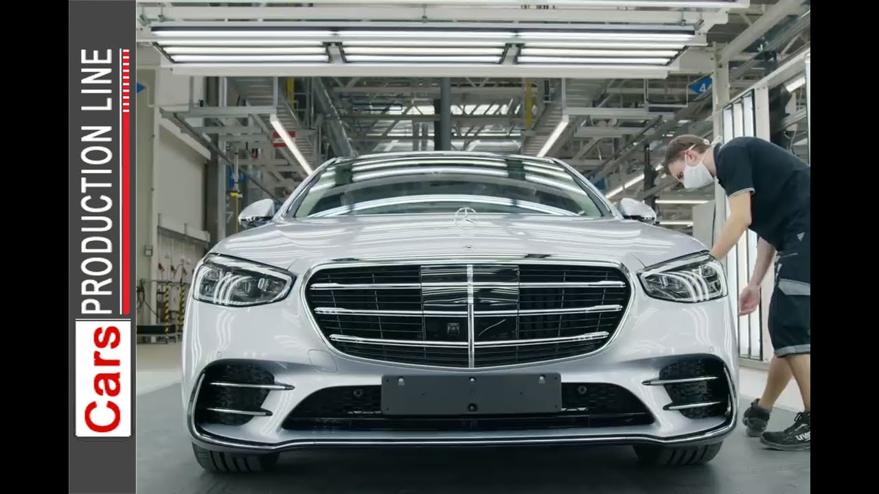 New MERCEDES BENZ S CLASS production at Sindelfingen Plant (Factory 56 ...
