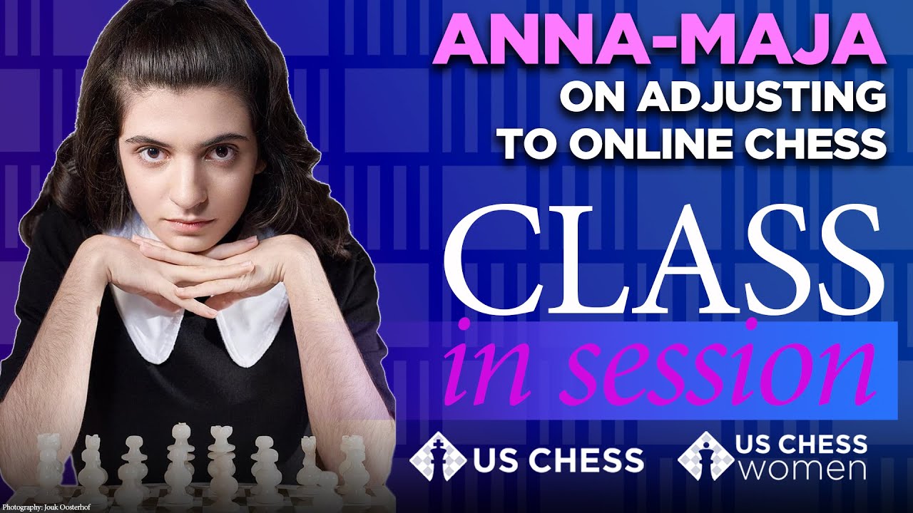 Anna Maja on Adjusting to Online Chess - YouTube