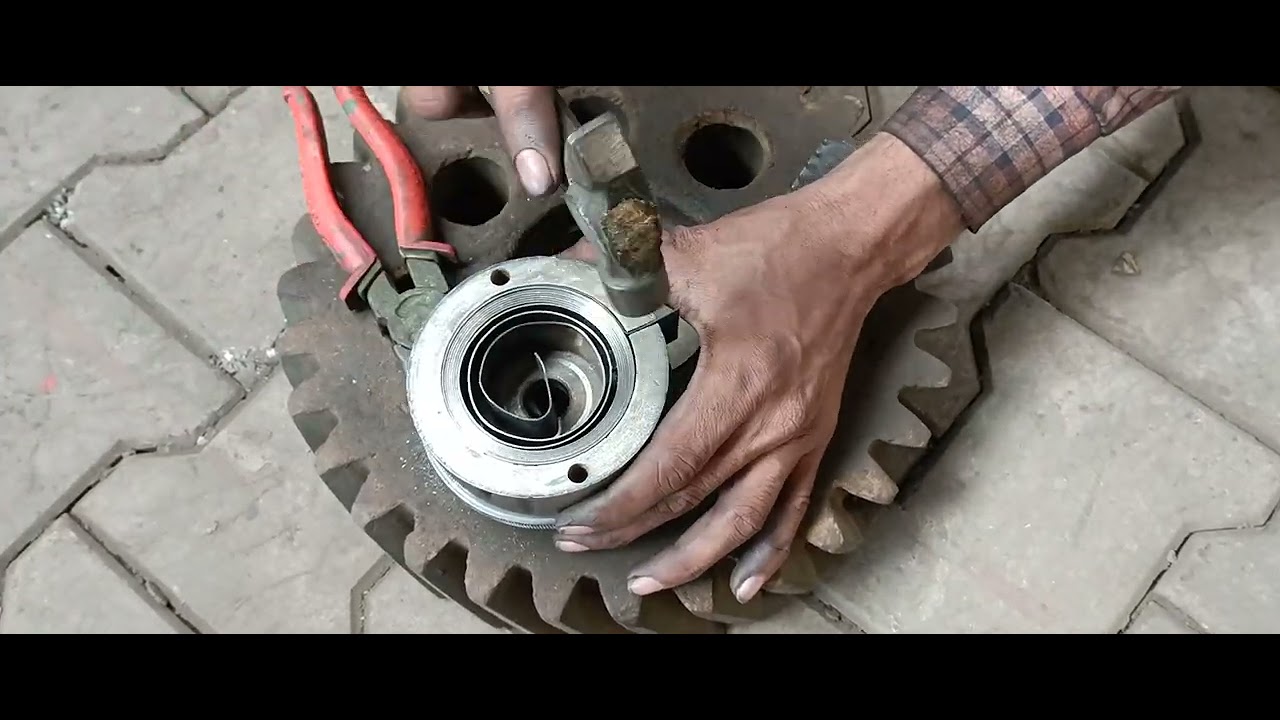 स्प्रिंग कैसे फिट करे how to fit spring in drill machine spring box ...