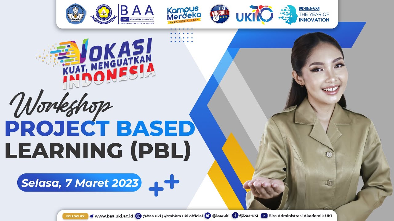 Pra Workshop Project Based Learning (PBL) - Direktorat Akademik Pendidikan Tinggi Vokasi - YouTube