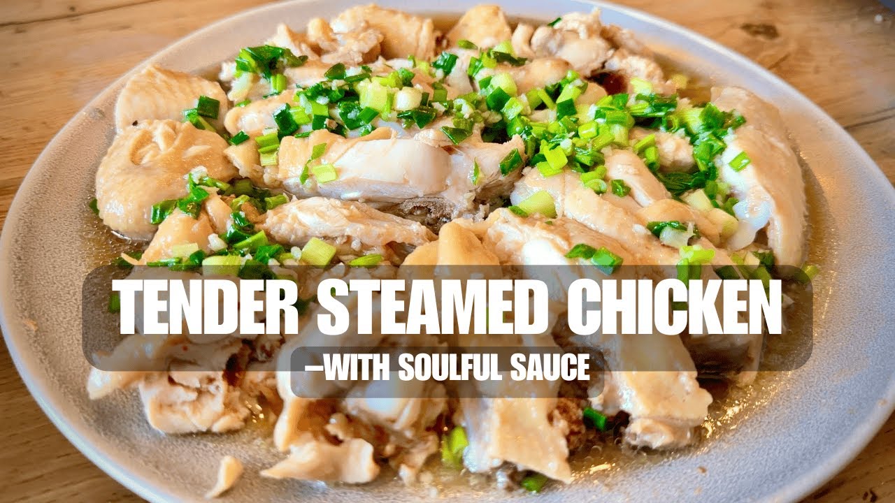🔥How to Make Perfect Chinese White Cut Chicken (Bai Qie Ji) | Juicy ...