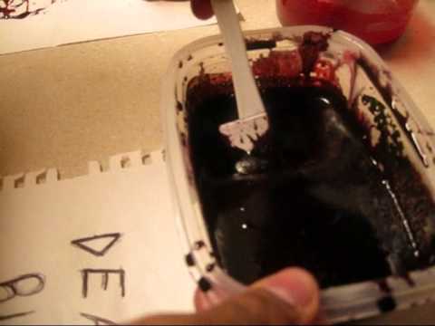 Make Your Own Realistic Fake Blood! - YouTube
