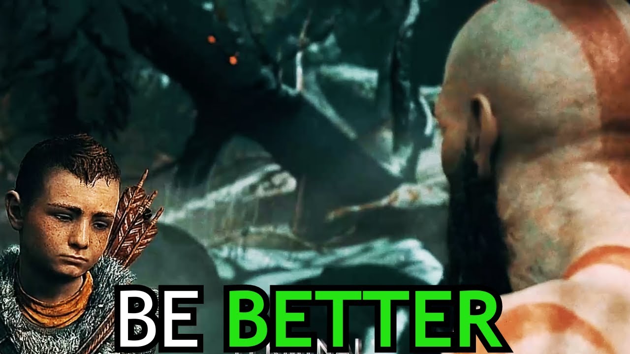 Kratos Gives An Important Lesson To His Son Atreus #godofwar # ...