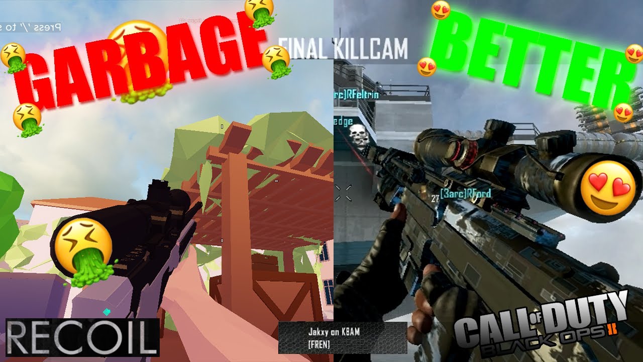Recoil sucks went to play Black Ops 2.. (Roblox/BO2) - YouTube