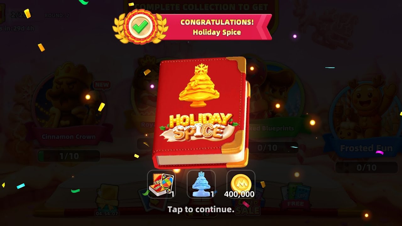 UNO Mobile | Holiday Card Collection COMPLETE! 🎉🎄 Full Event Reward ...