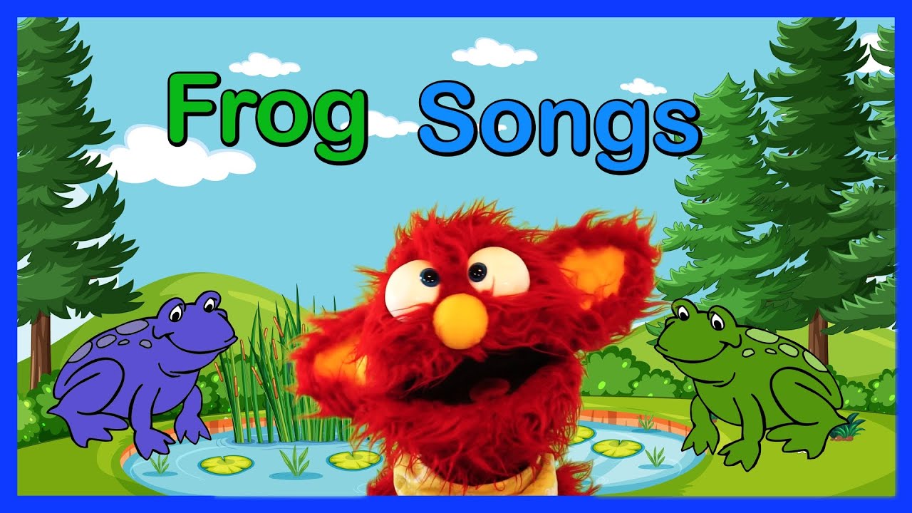 Five Little Speckled Frogs | Little Green Frog | PreSchool songs | Kid ...
