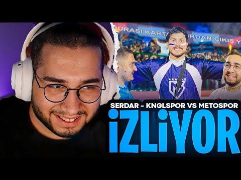 ERAY - SERDAR MERCAN ''METOSPOR VS KNGLSPOR DEPLASMAN VLOG!'' İZLİYOR
