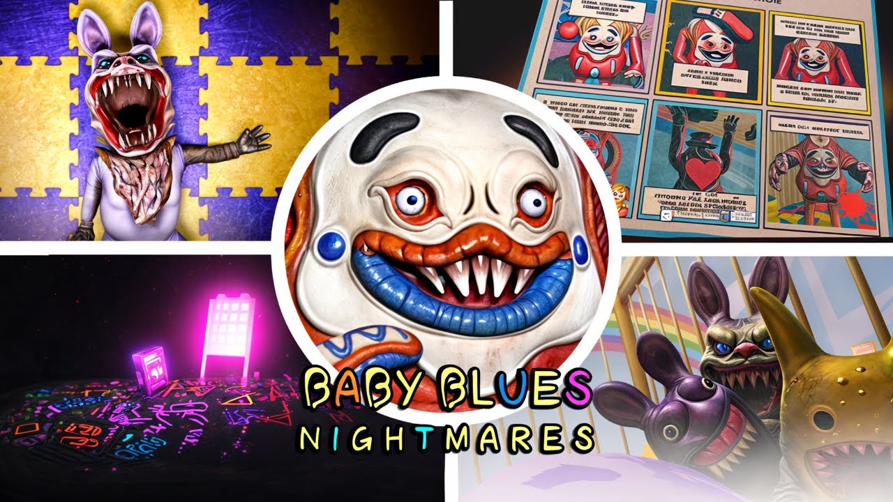 Baby Blues Nightmares - FULL GAME ALL ENDINGS & WALKTHROUGH (Showcase ...