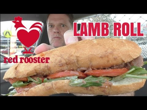 How Good is the Red Rooster Lamb Roll? - Greg's Kitchen Food Review ...