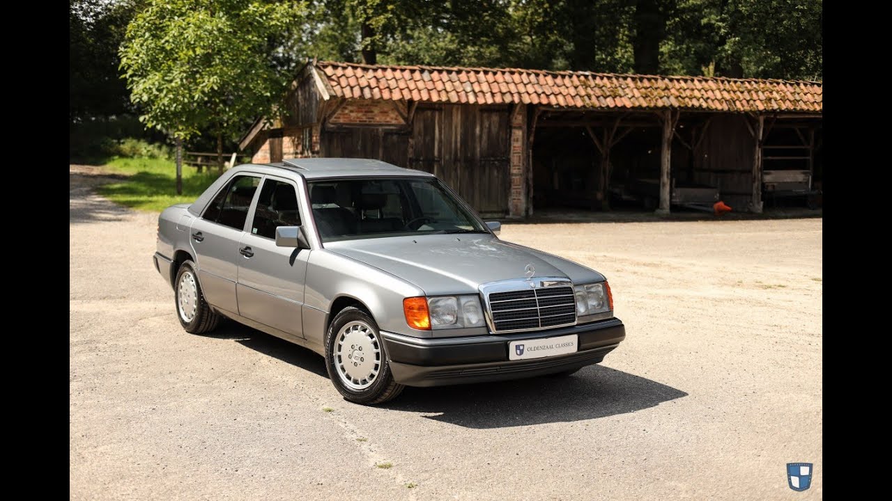 Mercedes-Benz W124 320E E320 - 1993, 57.000km, 5-speed Auto - Oldenzaal Classics - YouTube