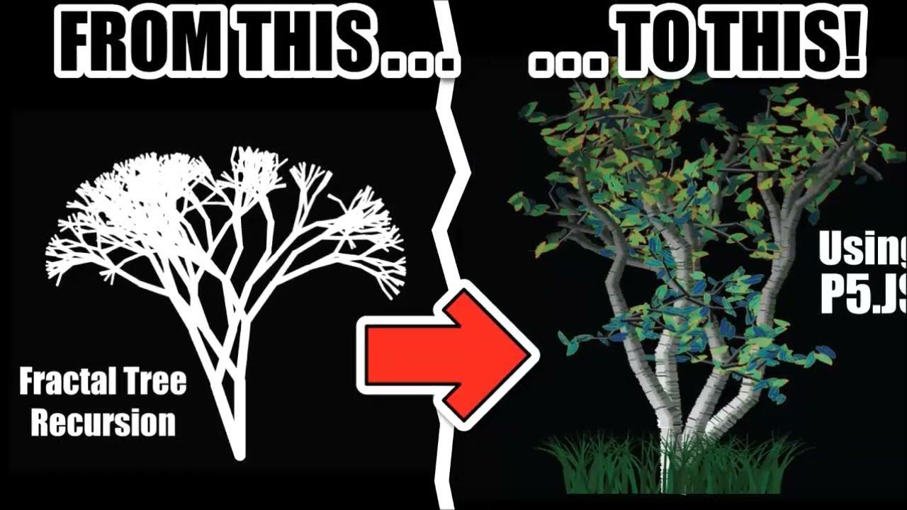 Pro-Tips for Better Recursive Trees in p5.js - YouTube