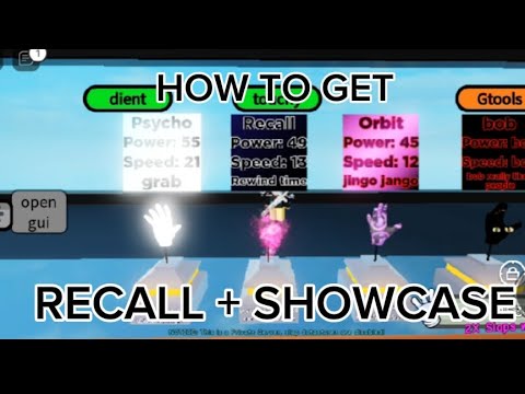 How to get Recall + Showcase || Slap Battles But Bad Fanmade - YouTube
