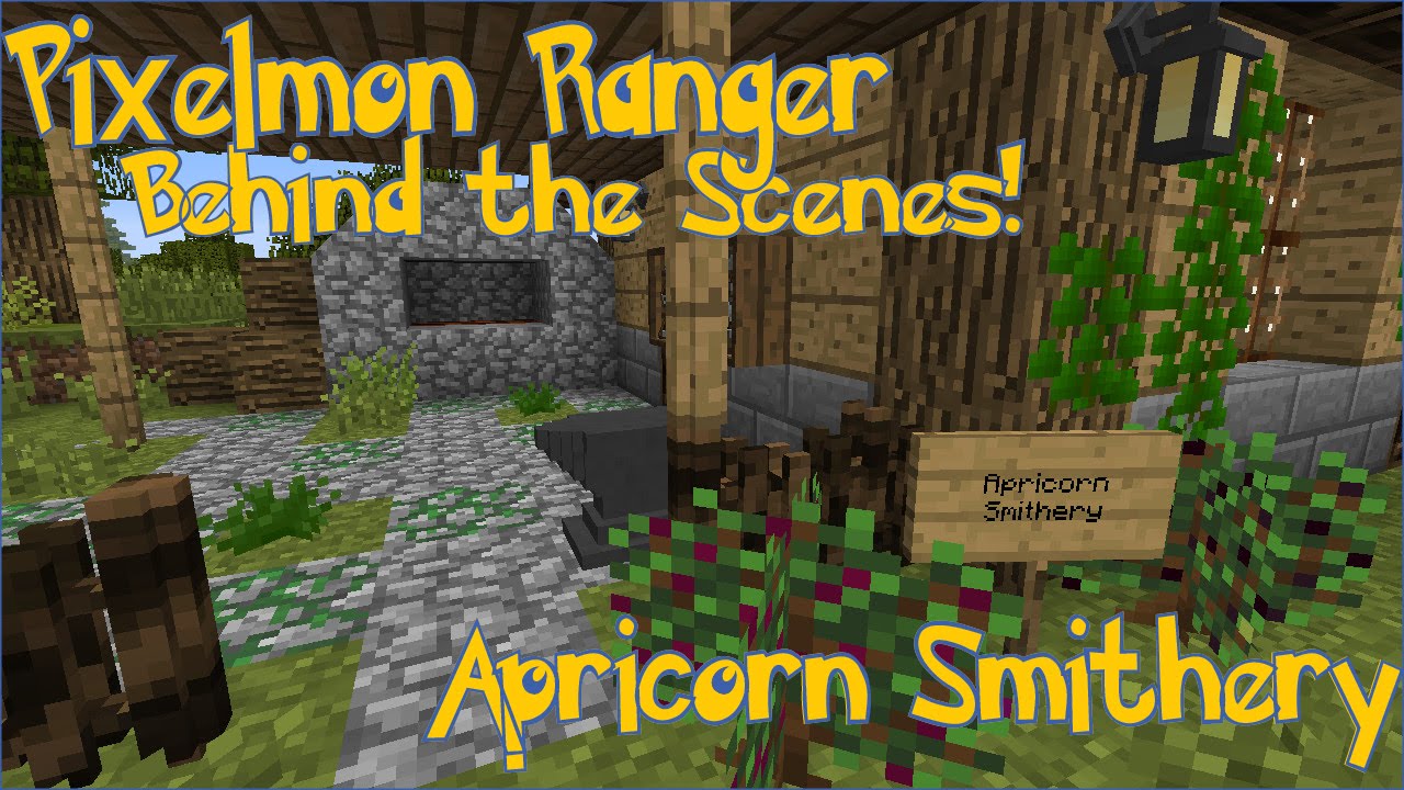Pixelmon: Behind the Scenes! Apricorn Smithery - YouTube