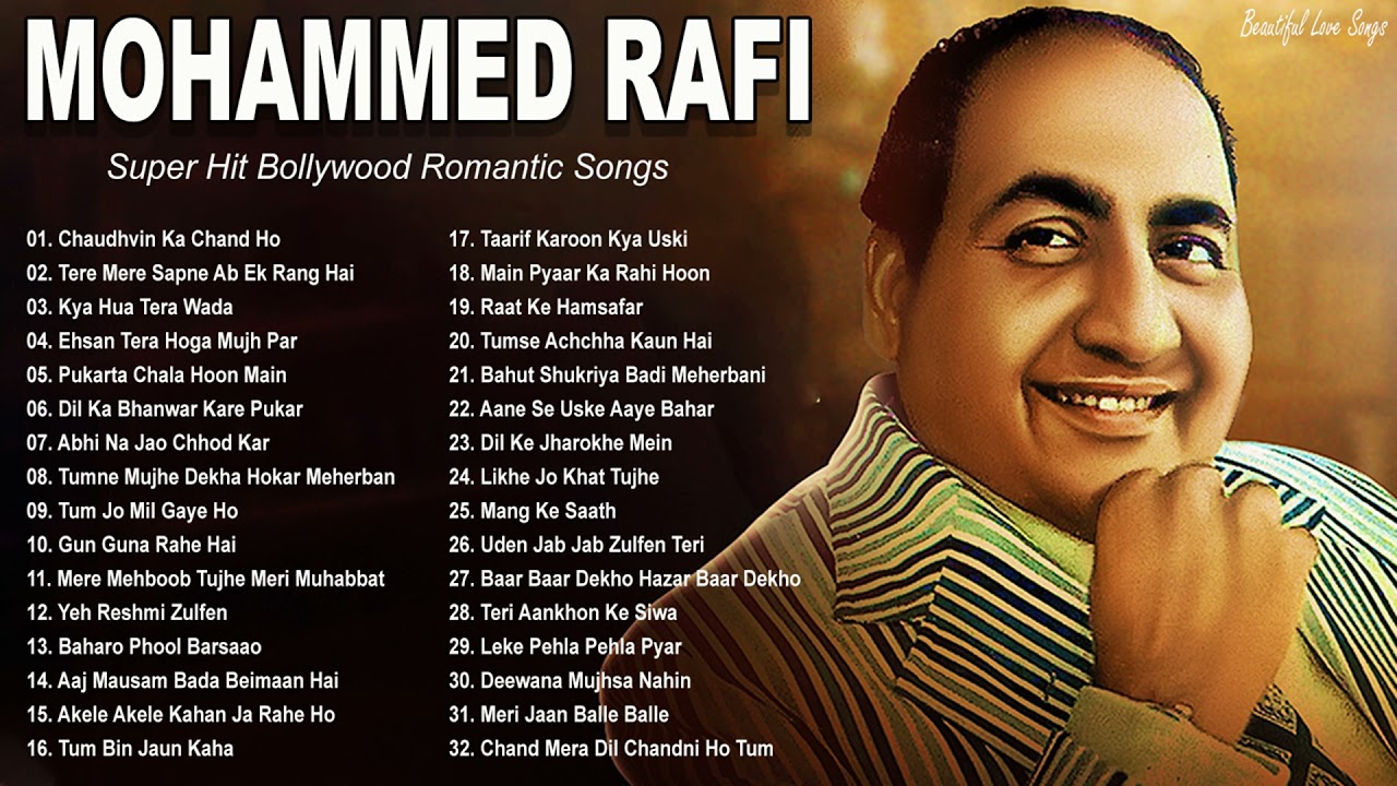 Best Of Mohammad Rafi Hit Songs | Old Hindi Superhit Songs ...