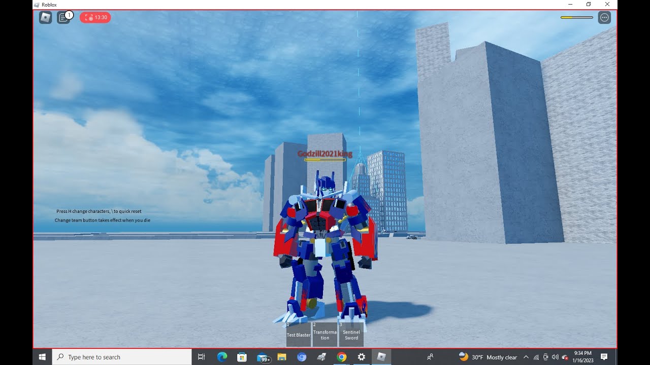 Transformers DOTM Testing gameplay - YouTube