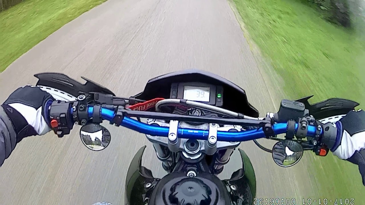 Ride to school - Yamaha XT150 - YouTube