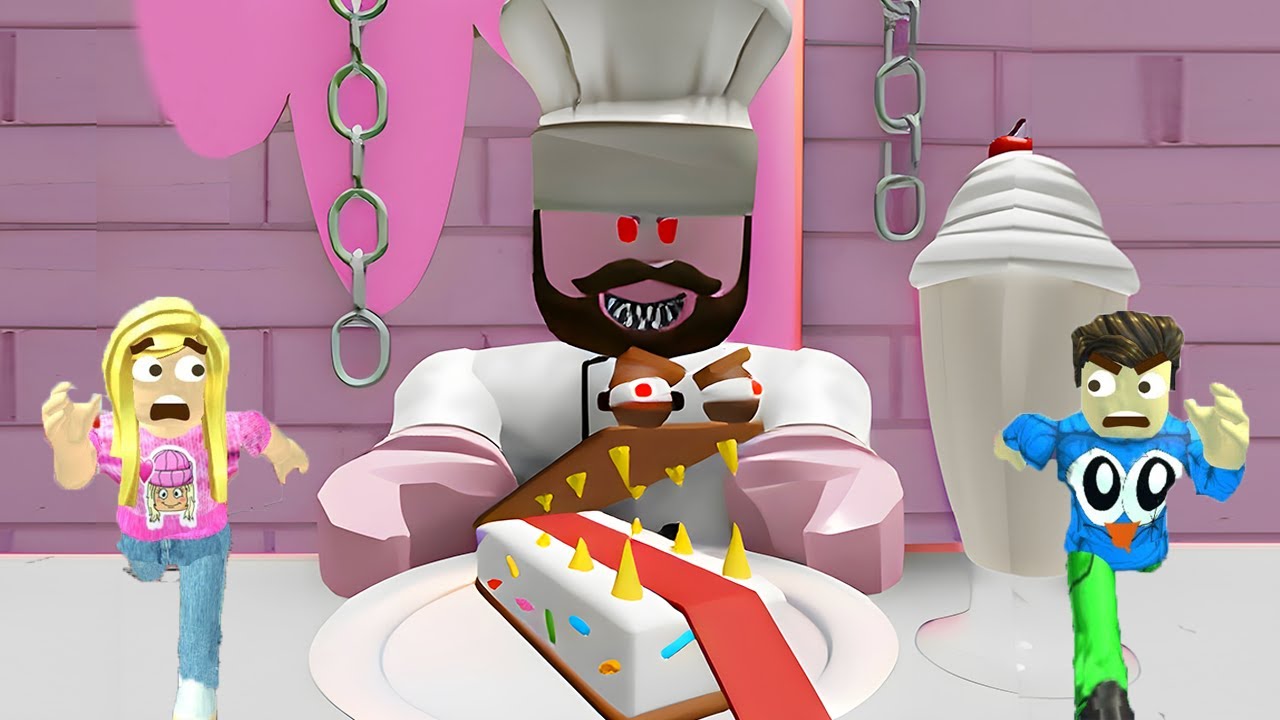 FIRINCININ CANAVAR DONUTLARI Sweet Tooth Bakey Scary Obby Roblox Oyunu ...