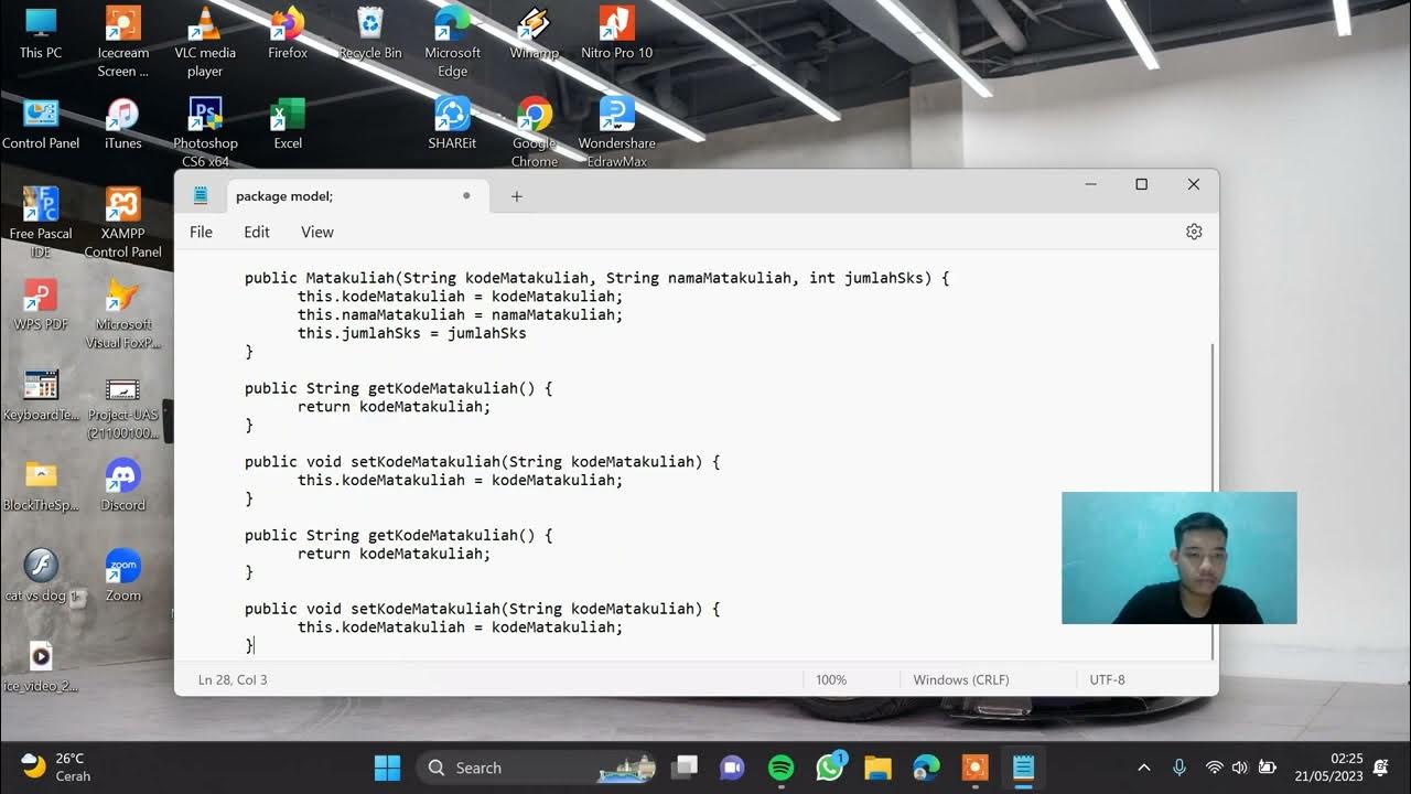 MEMBUAT PROGRAM JAVA MENGGUNAKAN NOTEPAD, CMD dan NETBEANS - YouTube