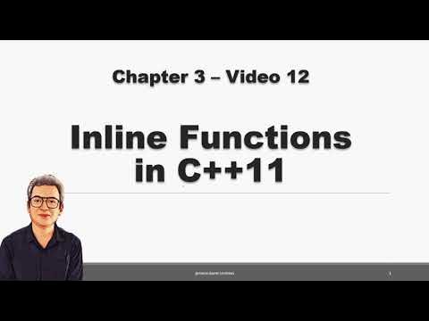 Inline functions in C++11 | FOR BEGINNERS | Anshuman Sharma | C++ Tutorials | in Hindi/English ...