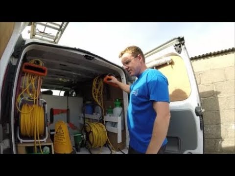 WFP DIY Window cleaners van build part 2 - YouTube