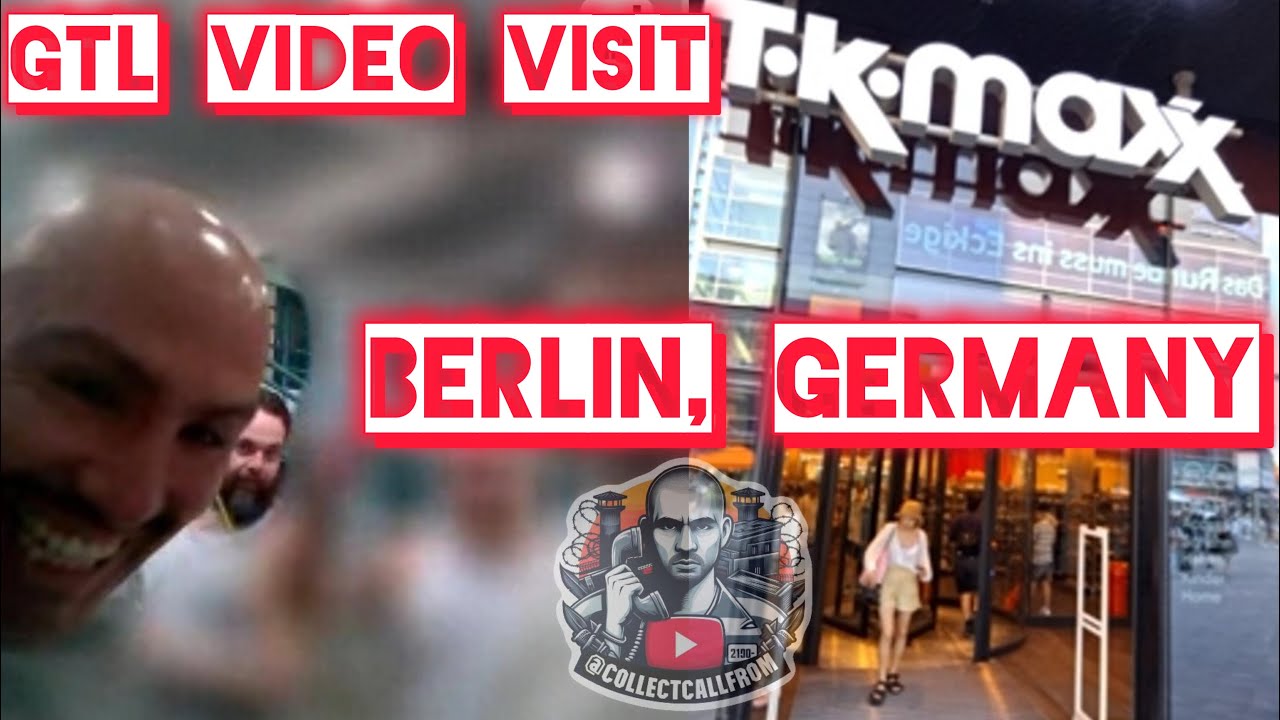 VISITING TK MAXX IN BERLIN - GTL VIDEO VISIT FROM CENTINELA STATE ...
