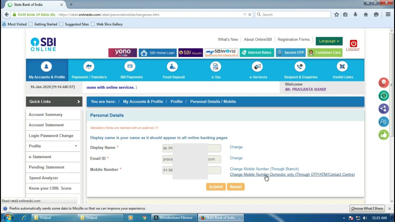 How To Change Update Mobile Number In SBI Account Online YouTube how-to-change-update-mobile-number-in-sbi-account-online-youtube