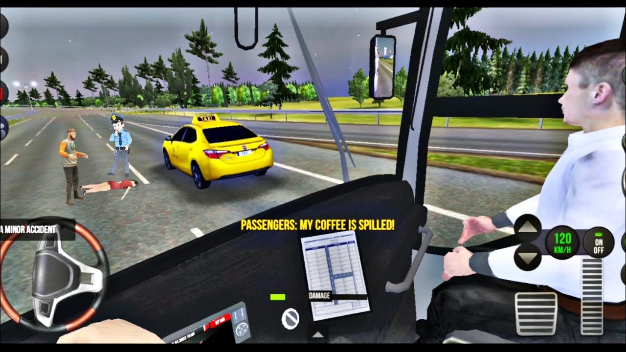 Coach Bus Long Driver👮‍♂️🚍 Bus simulator:Ultimate multiplayer Bus ...