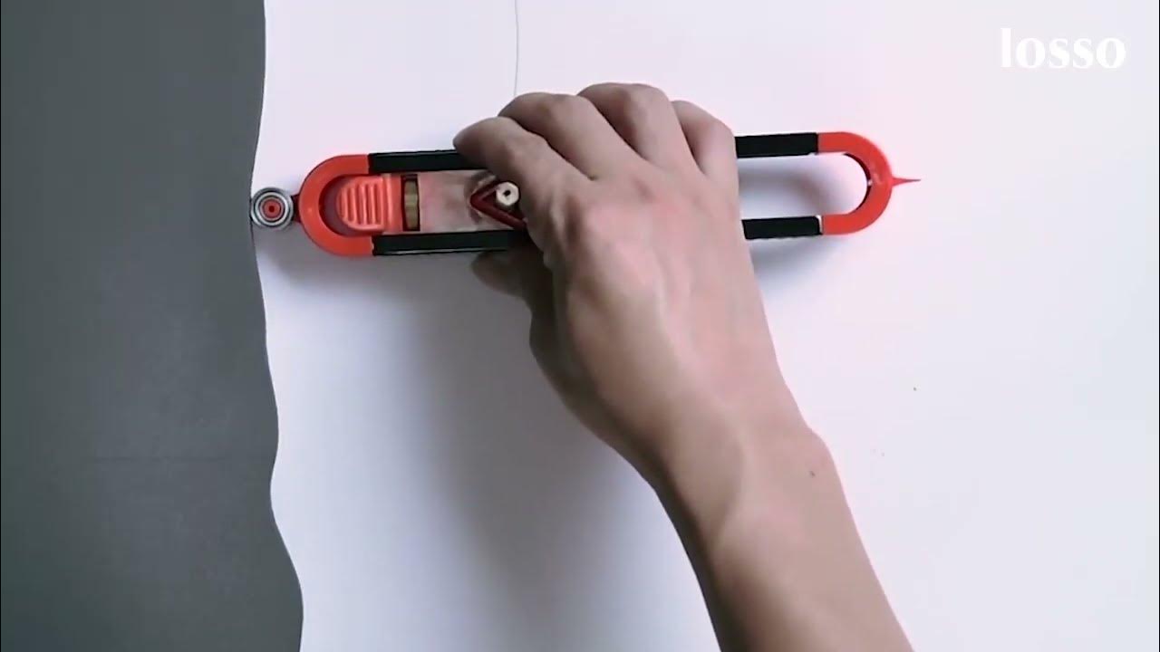 Контурный шаблон для криволинейных поверхностей ONKEL - YouTube