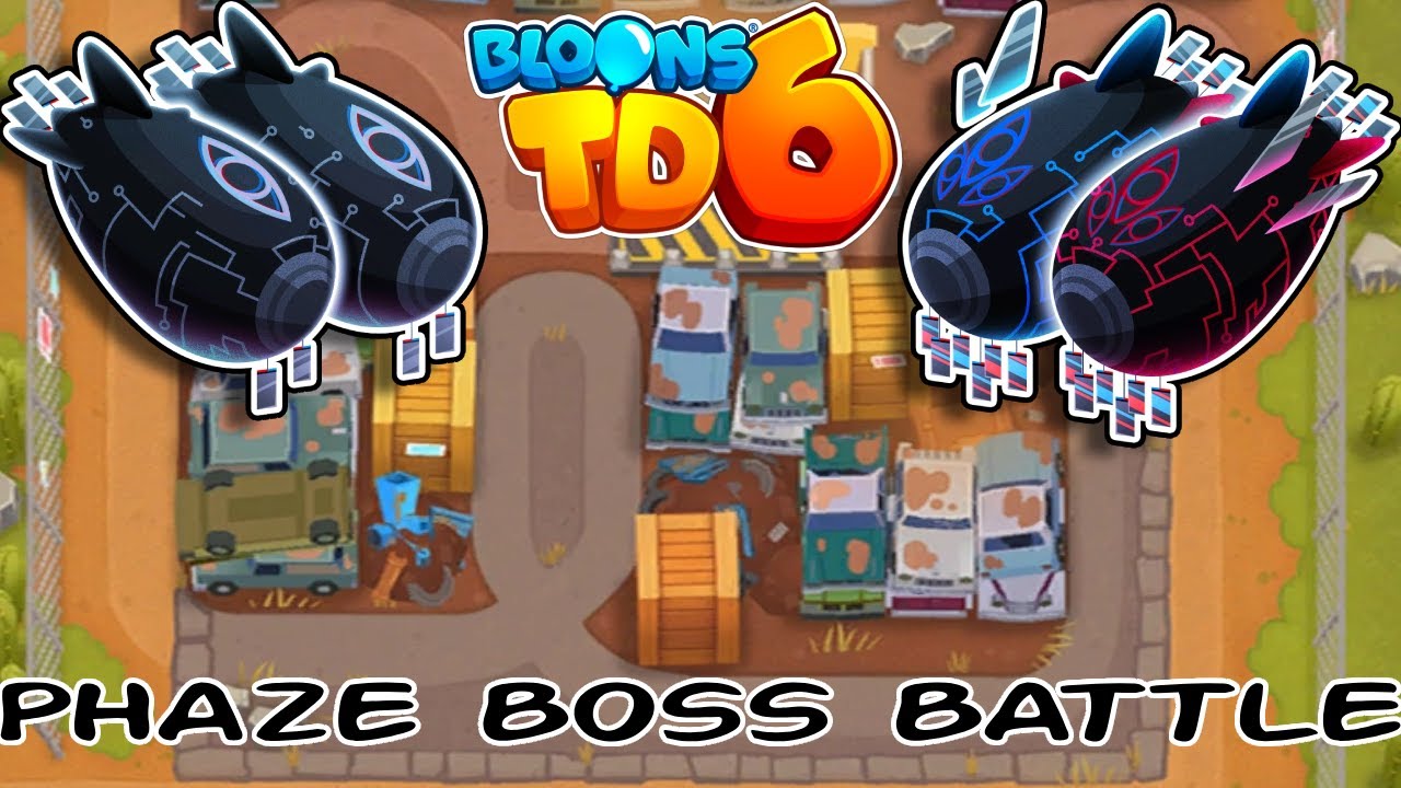 Bloons td 6 PHAZE BOSS EVENT gameplay - YouTube