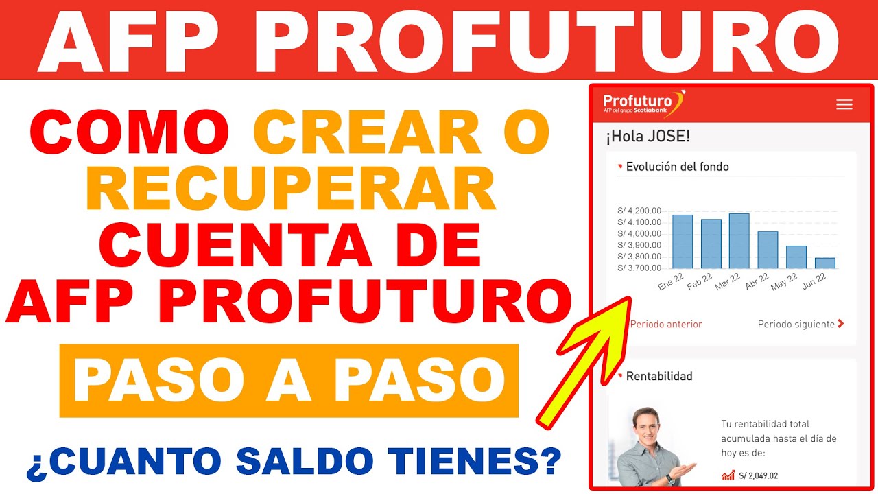 AFP PROFUTURO: Como CREAR o RECUPERAR TU CUENTA DE AFP PROFUTURO | Trabajador o ex trabajador ...